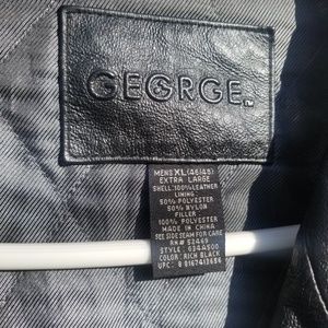 George | Jackets & Coats | George Leather Jacket | Poshmark